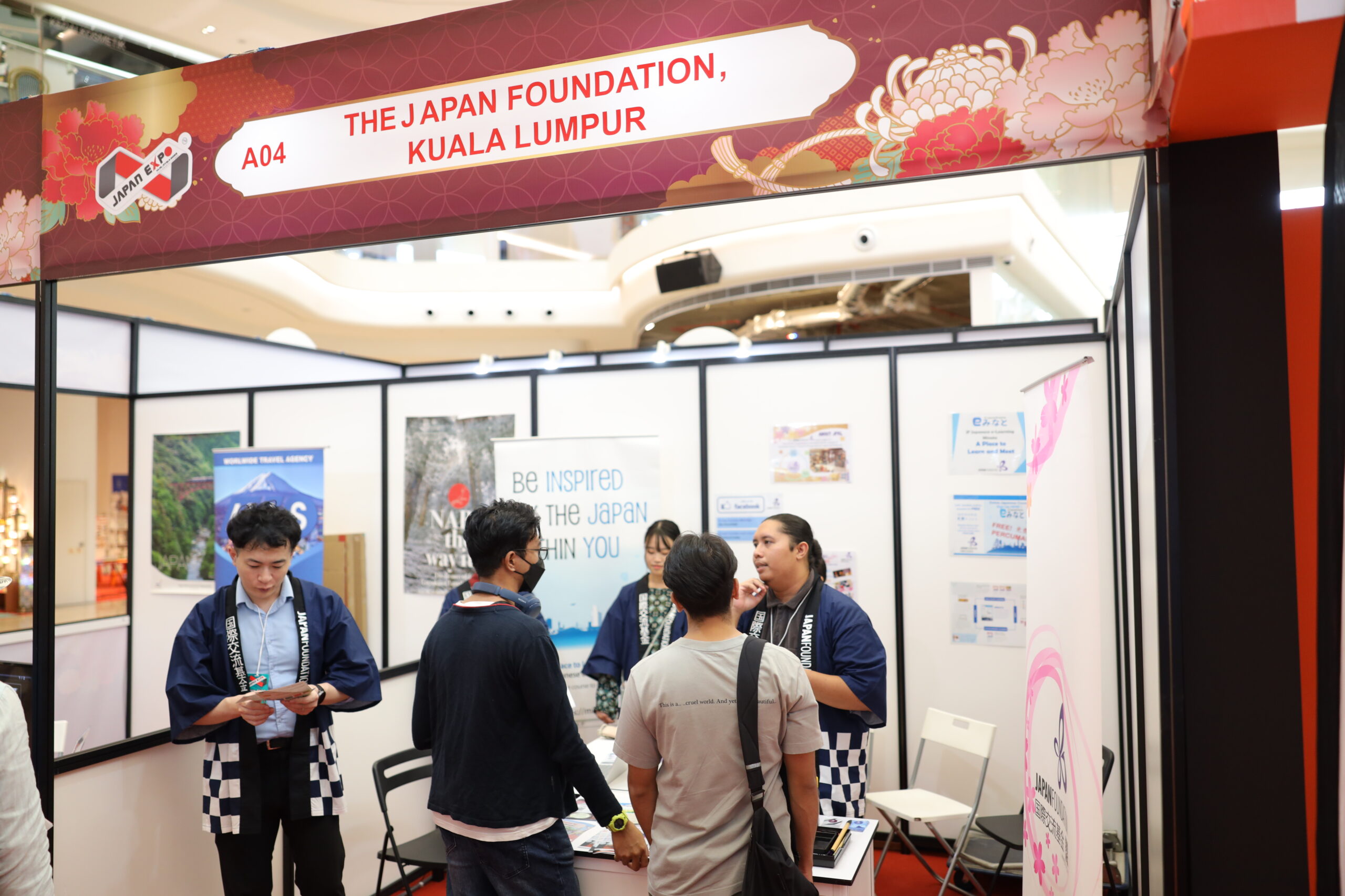 Japan Foundation Booth - Newstream Asia - Your Content-Our News